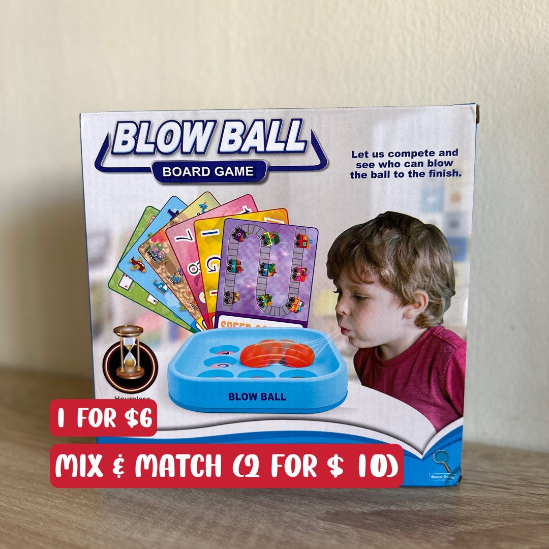 Blow Ball, Hobbies & Toys, Toys & Games on Carousell
