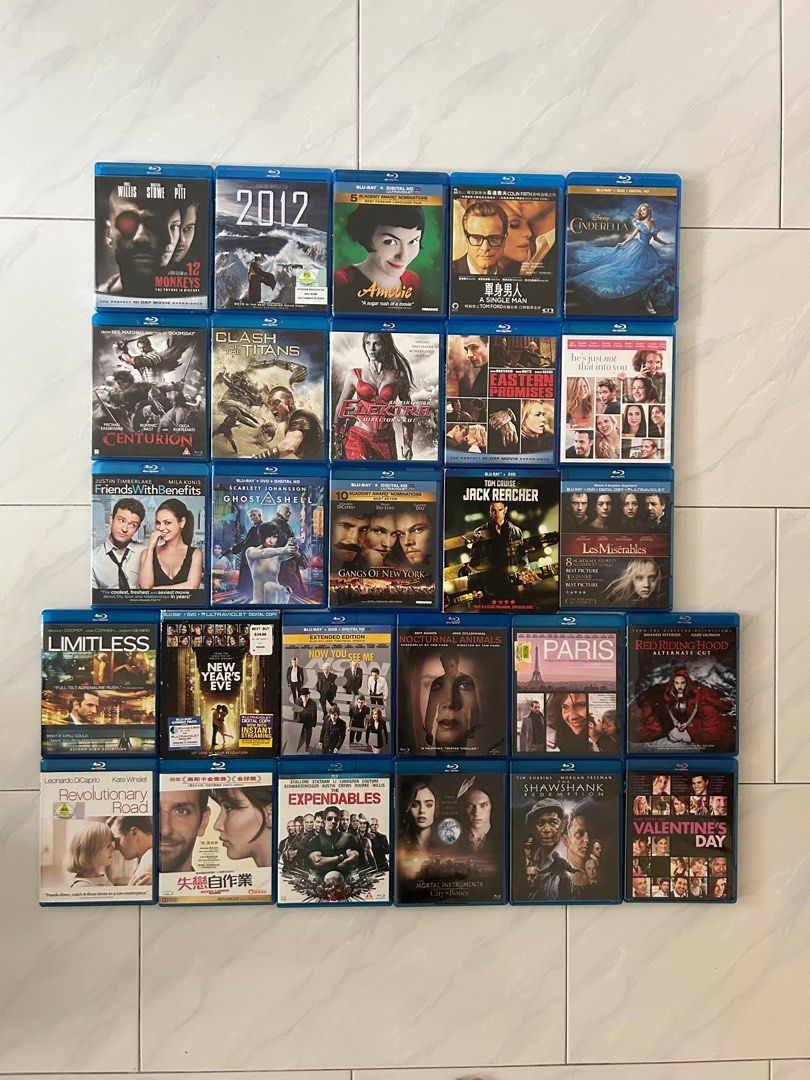 Blu Ray Destash (1), Hobbies & Toys, Music & Media, CDs & DVDs on Carousell
