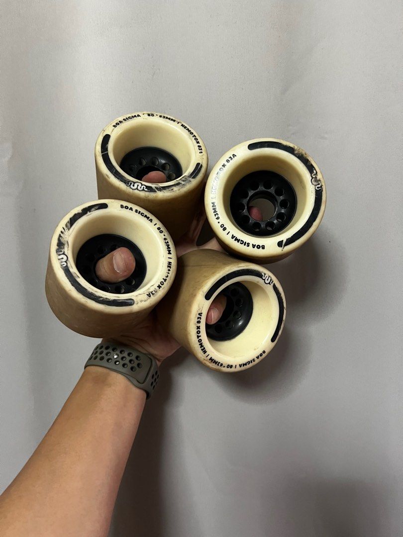 Boa sigma 80mm wheel LDP longboard wheel, Sports Equipment, Sports ...