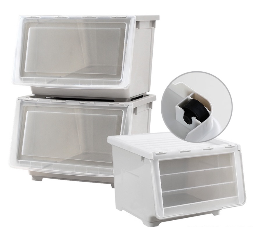 BRAND NEW HOME WARDROBE KITCHEN ORGANISER STORAGE BOX CONTAINER ...