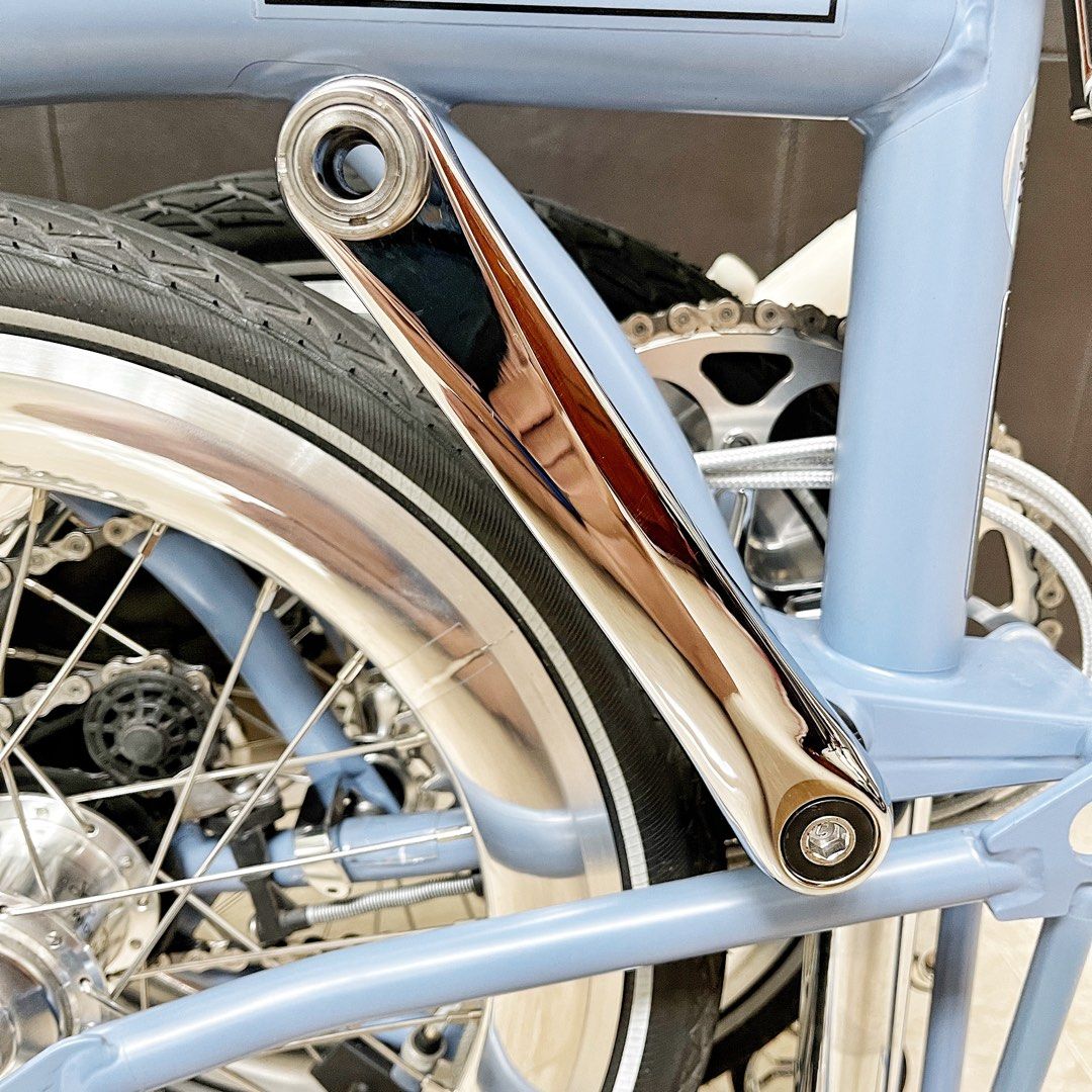 Brompton Original Cranks Chrome plated, Sports Equipment, Bicycles ...