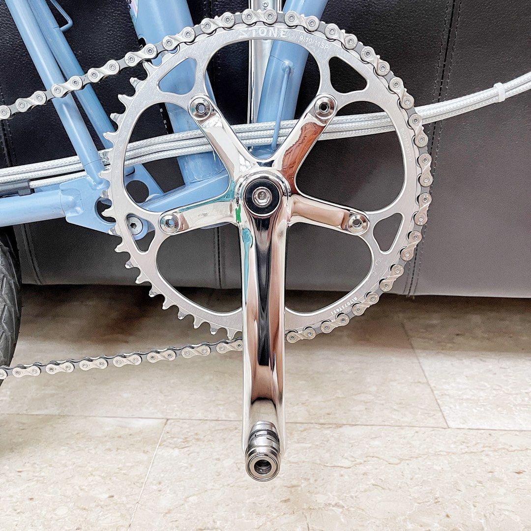 Brompton Original Cranks Chrome plated, Sports Equipment, Bicycles ...
