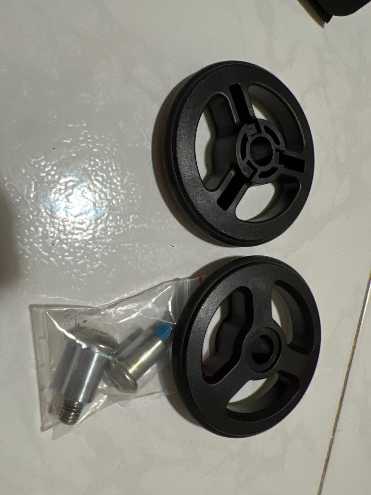 Brompton Pline easy wheels, Hobbies & Toys, Travel, Travel Essentials ...