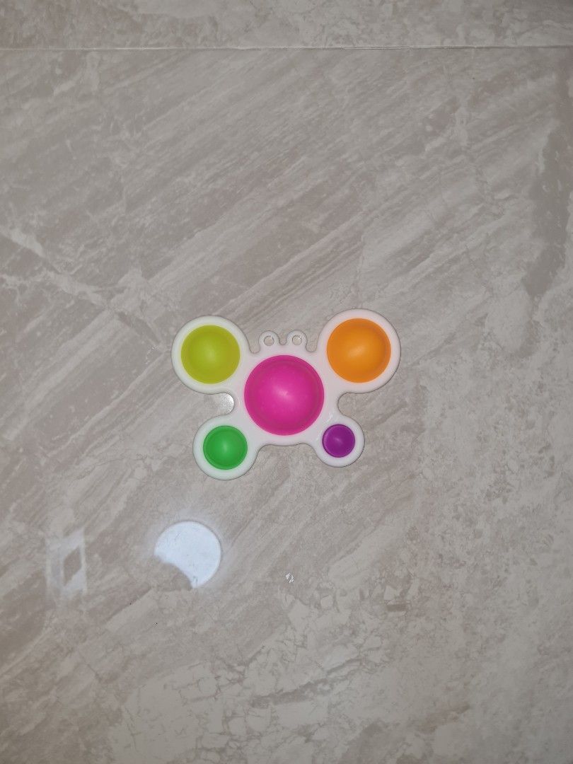 Butterfly fidget toy, pop it, Hobbies & Toys, Toys & Games on Carousell