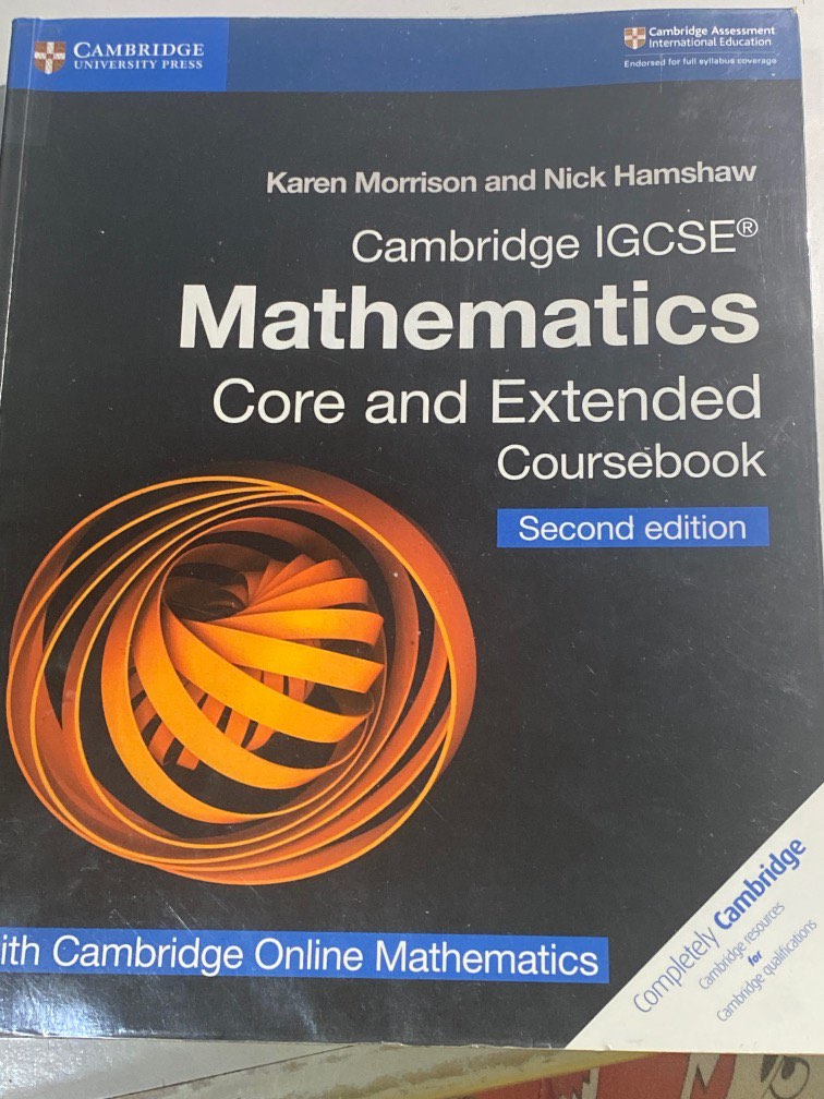 Cambridge IGCSE Mathematics Core And Extended Coursebook, Hobbies ...