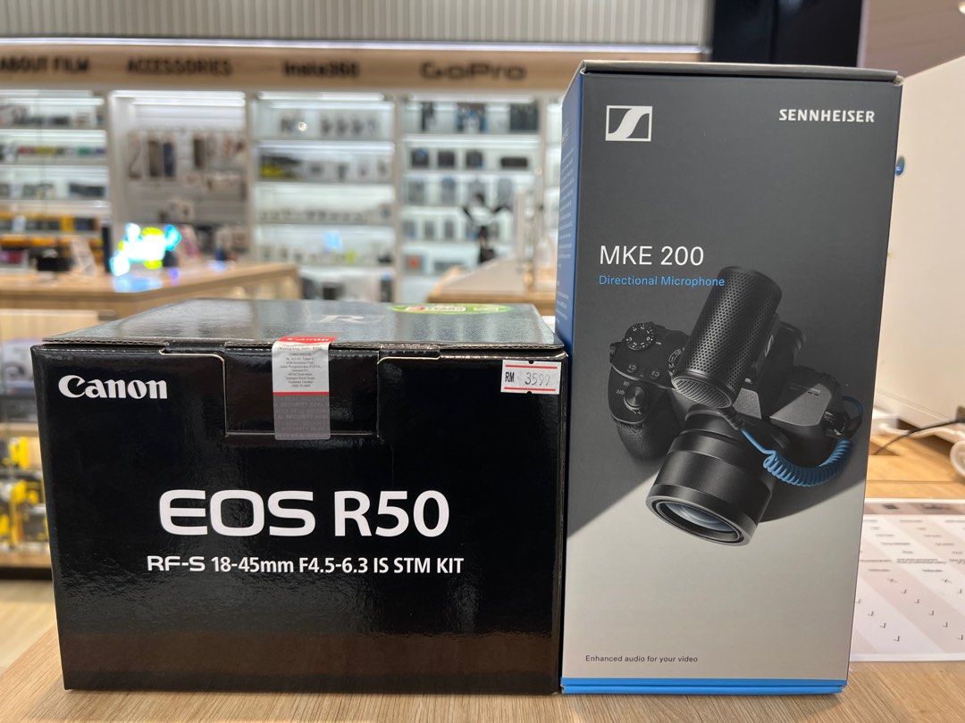 Canon Eos R50 kit lens 18-45MM, Photography, Lens & Kits on Carousell