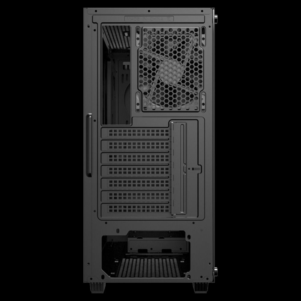 CASING INVASION C-360 BLACK ATX MID-TOWER CASE & 3+1 120MM ARGB FANS ...