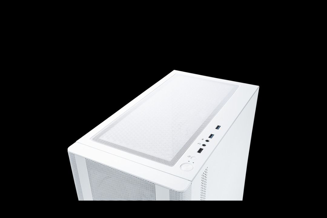 CASING TECWARE FLATLINE TG MESH WITH 3+1 FANS MATX CASE - WHITE, Computers & Tech, Desktops on ...