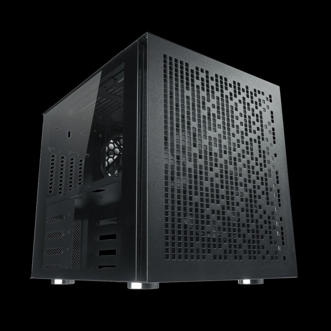 CASING TECWARE QUAD MINI CUBE BLACK M-ATX / ITX CASE, Computers & Tech ...