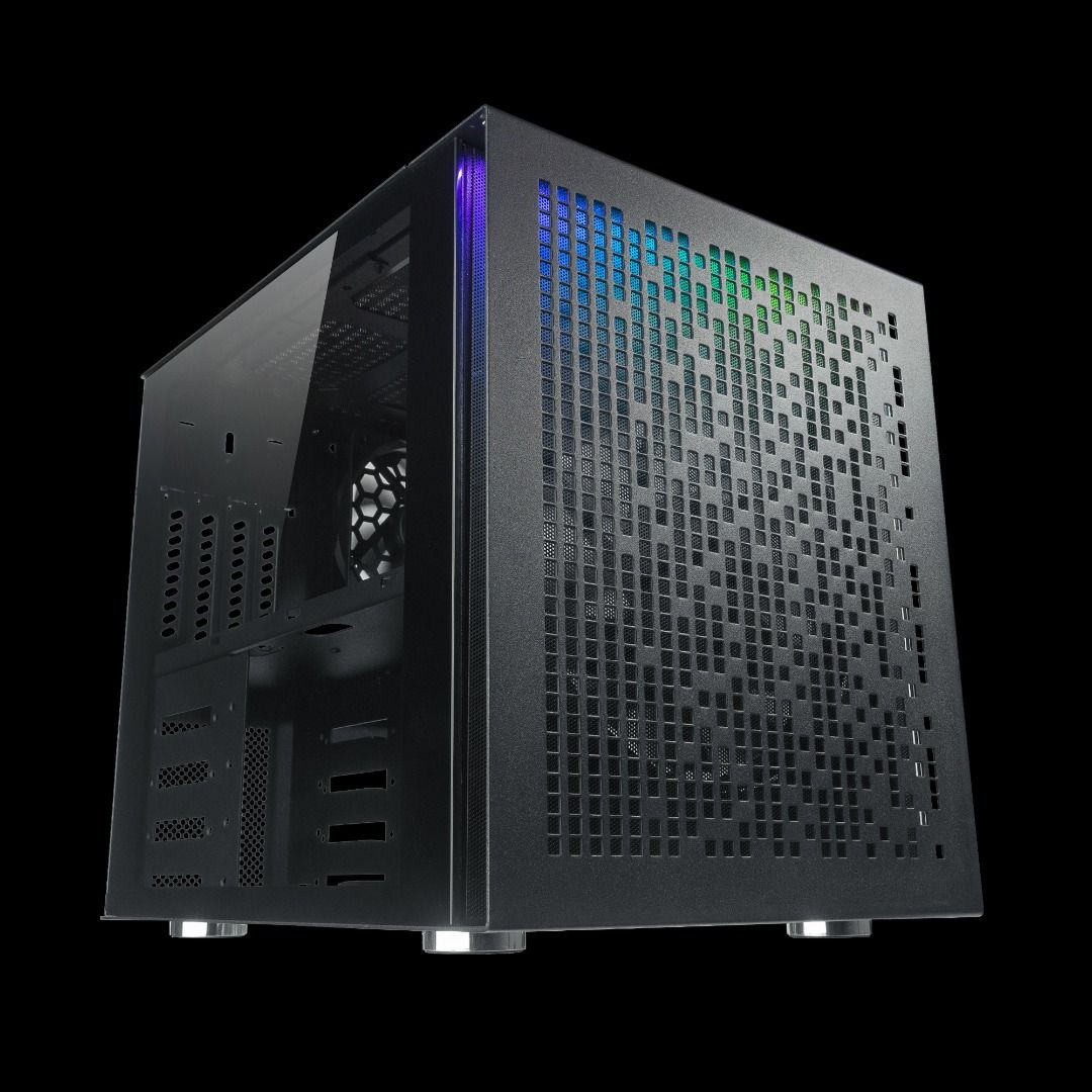 CASING TECWARE QUAD MINI CUBE BLACK M-ATX / ITX CASE, Computers & Tech ...