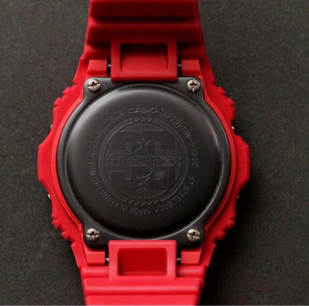 Casio G-Shock DW-5735C-4jr 35th Anniversary Red Out Limited Edition ...