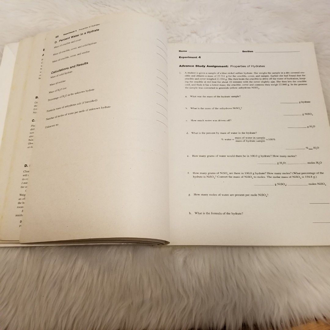 Chemistry Laboratory Manual For Science Major (Emil Slowinski, Wayne ...