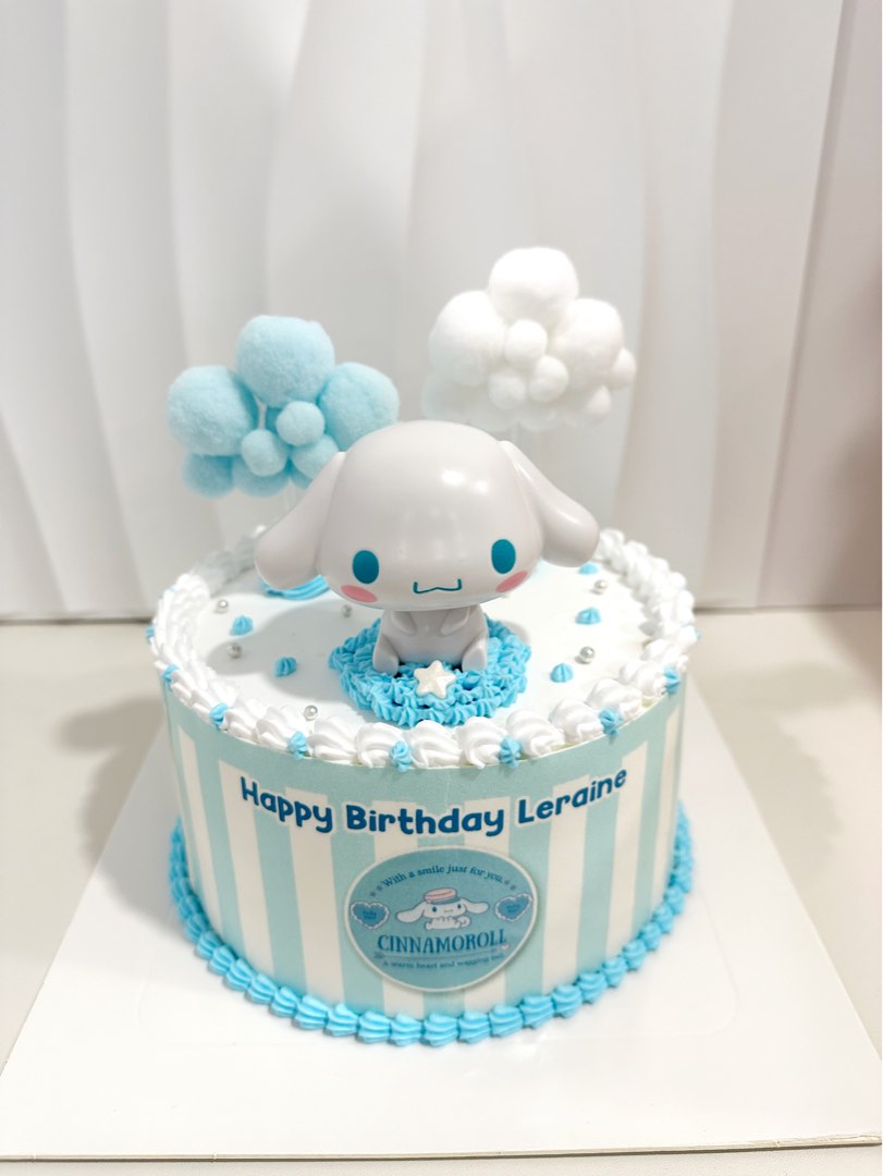 Cinnamoroll Cake 6 Inch Food And Drinks Homemade Bakes On Carousell