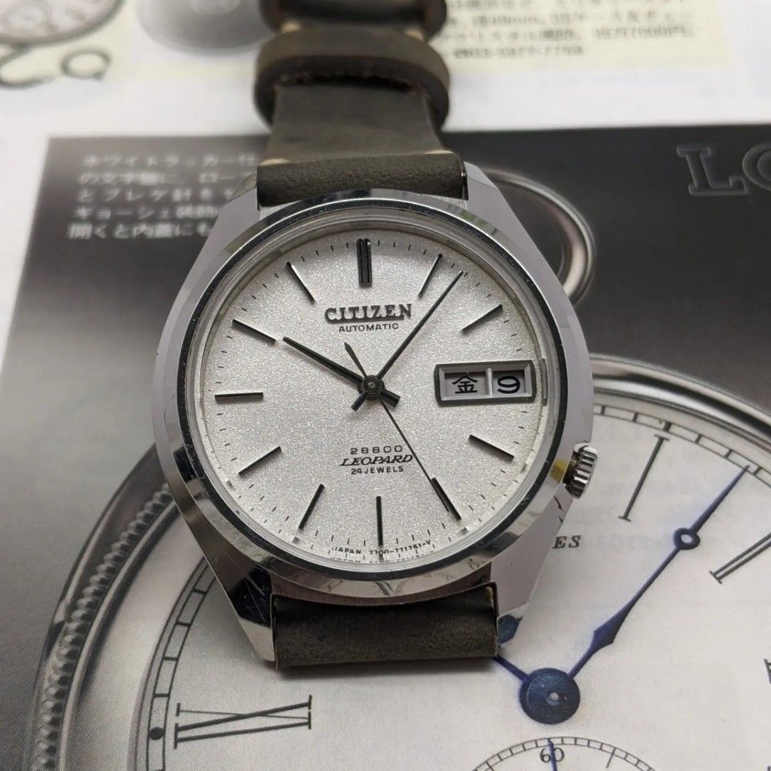 CITIZEN LEOPARD 24 JEWELS AUTOMATIC 1974's, Luxury, Watches on Carousell