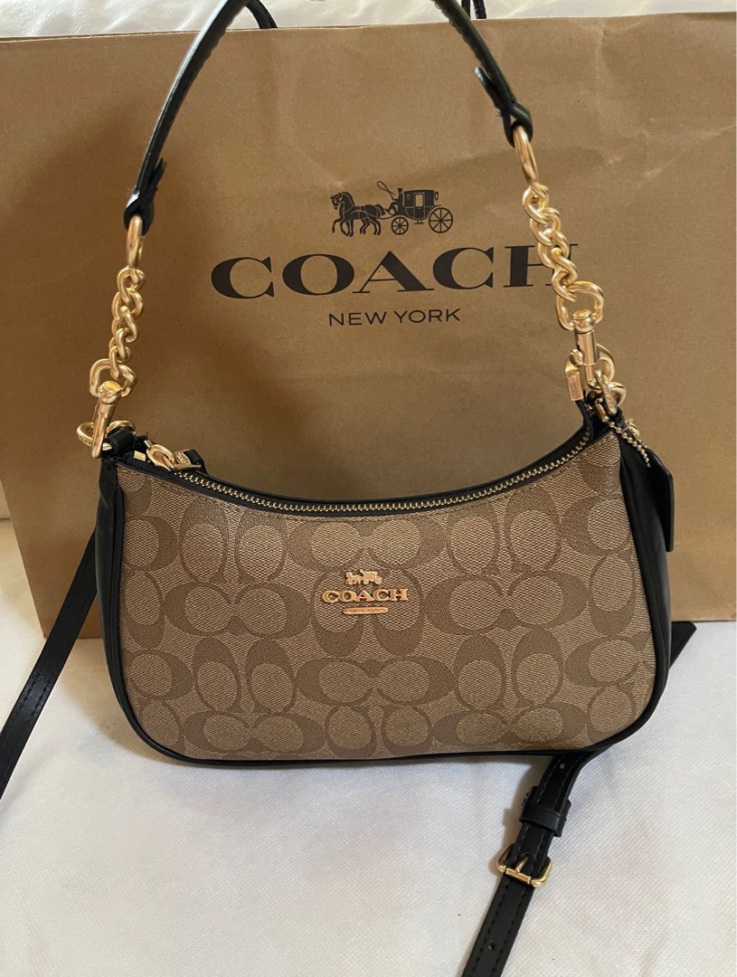 Coach Pennie Shoulder Bag with Sling, Luxury, Bags & Wallets on Carousell