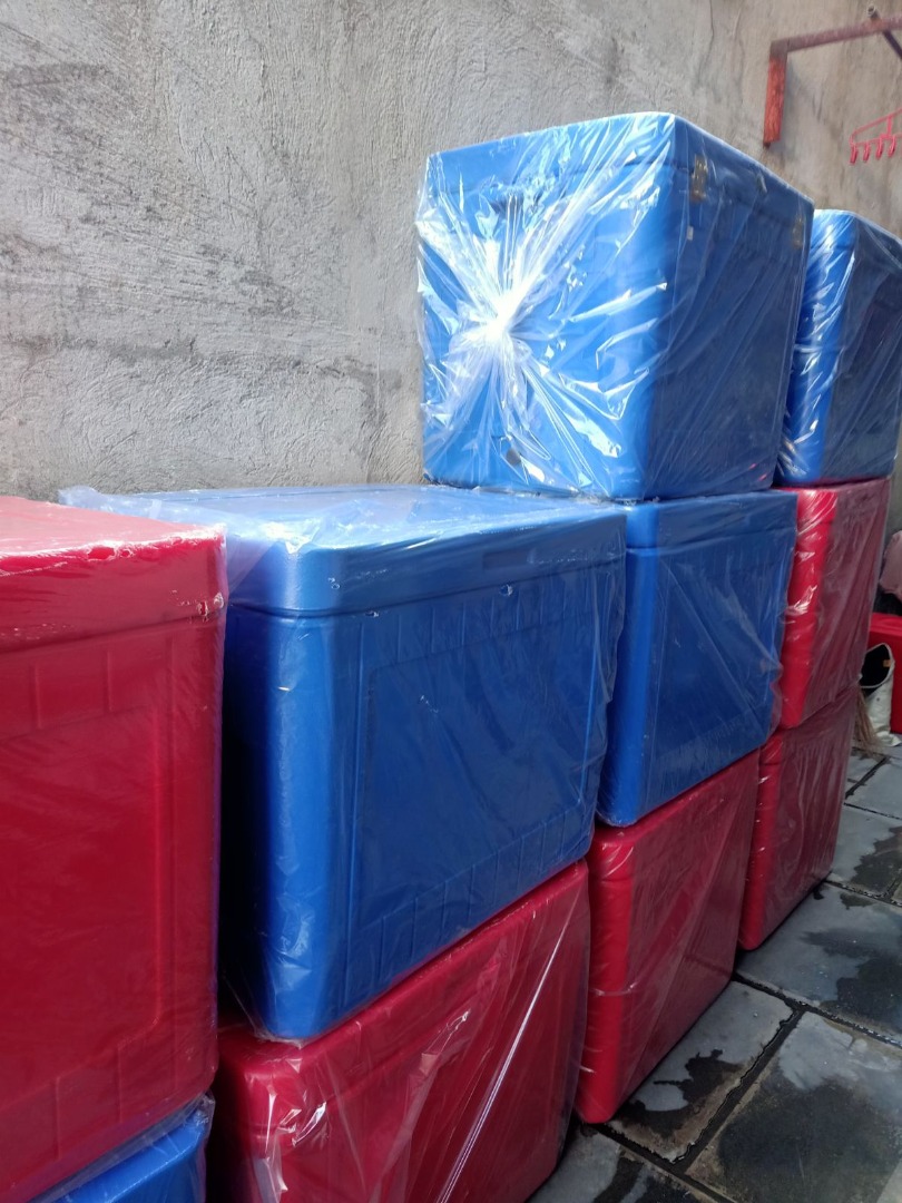 COOLER STORAGE BOX 110LITER, Furniture & Home Living, Home Improvement ...