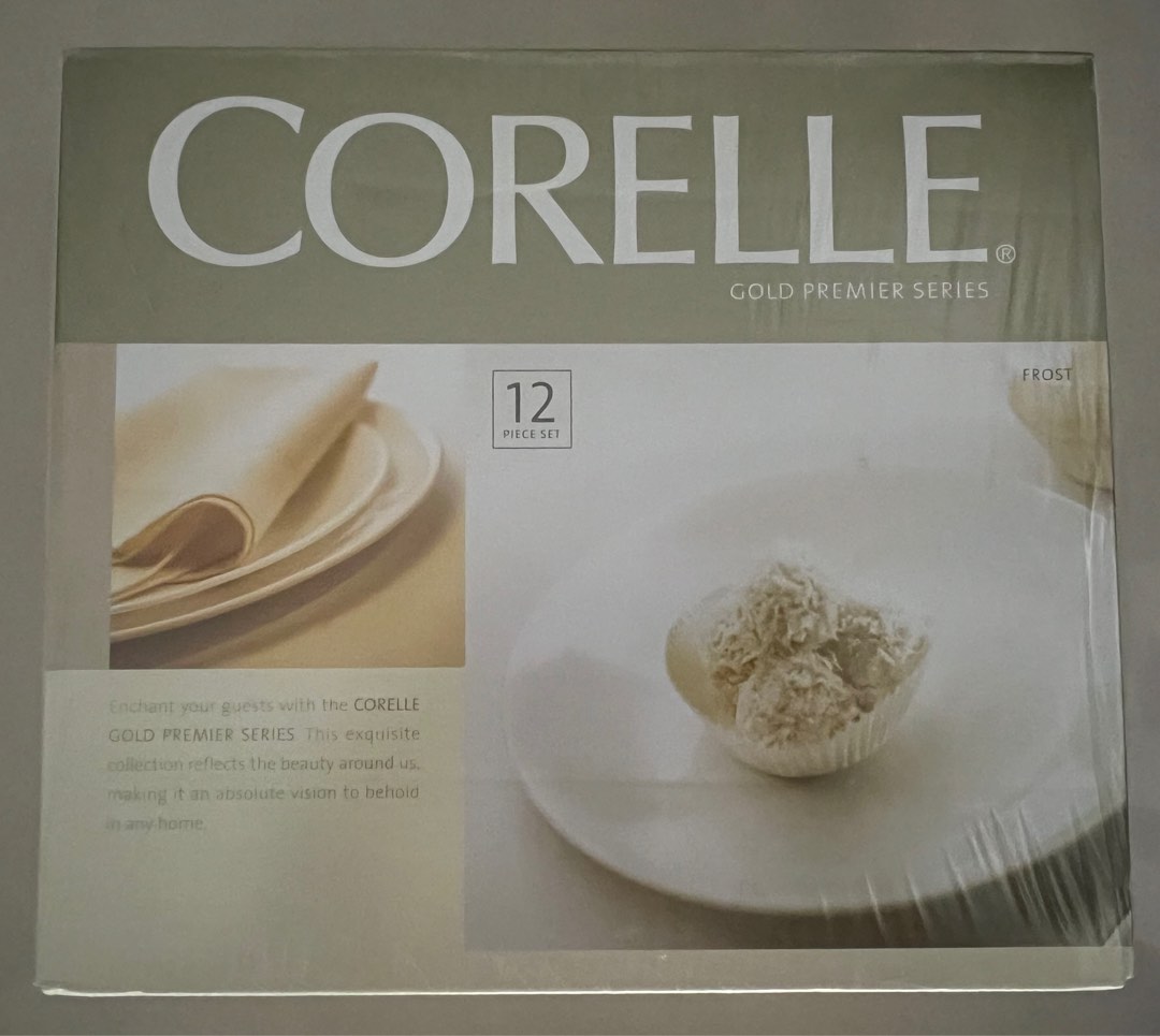 Corelle Gold Premier Series., Furniture & Home Living, Kitchenware ...