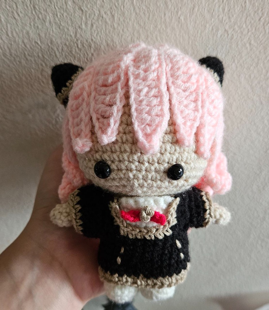 Crochet Anya, Hobbies & Toys, Stationery & Craft, Handmade Craft on ...