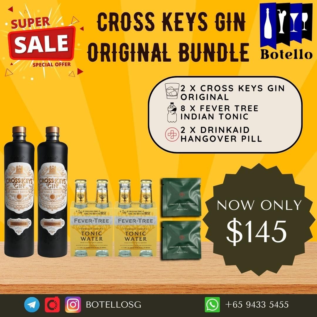 Cross Keys Original Premium Craft Gin / 700ml / Same Day Alcohol ...