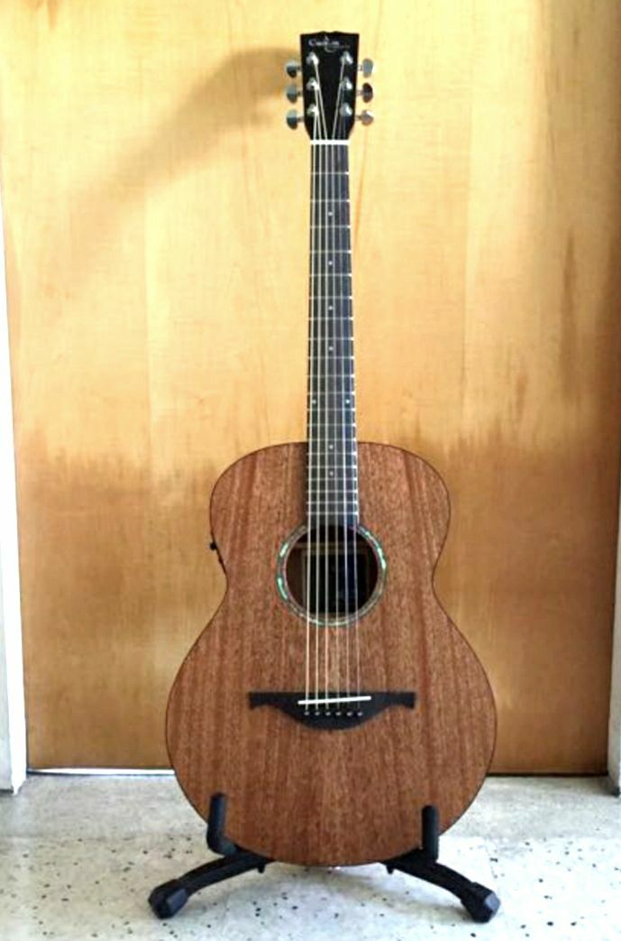 Custom Acoustic Mini Jumbo Guitar, Hobbies & Toys, Music & Media ...