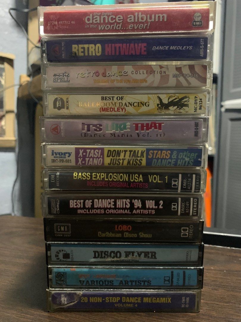 Dance Hits Cassette Tapes on Carousell