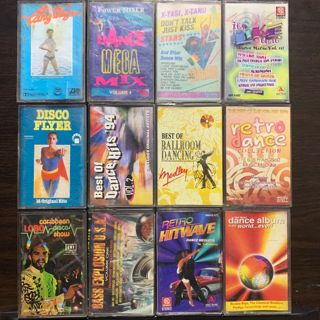 Dance Hits Cassette Tapes on Carousell
