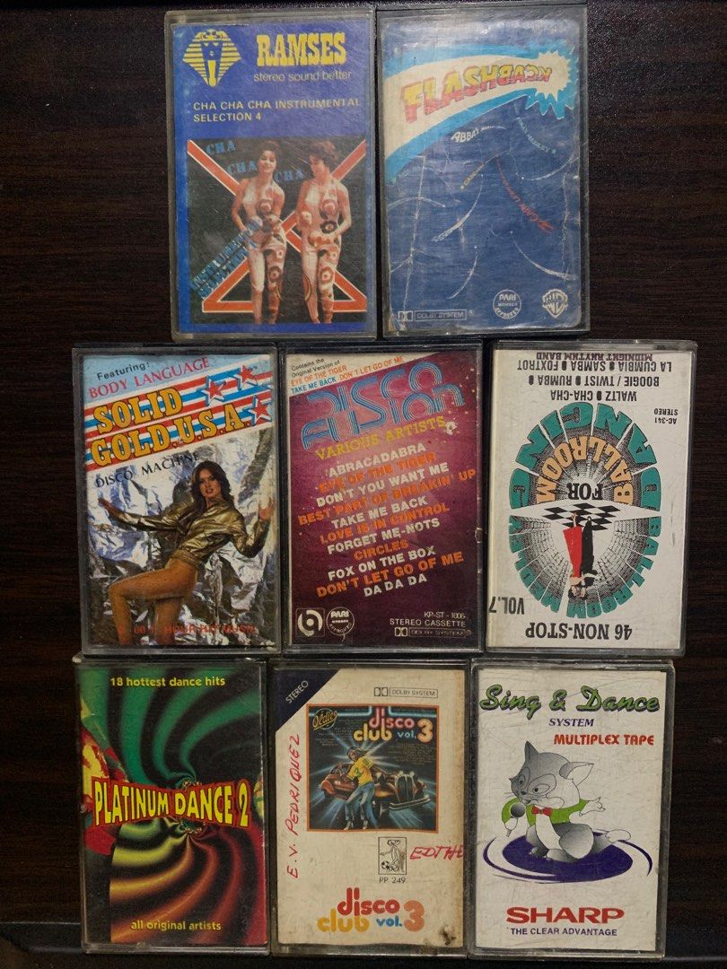 Dance Hits Cassette Tapes on Carousell