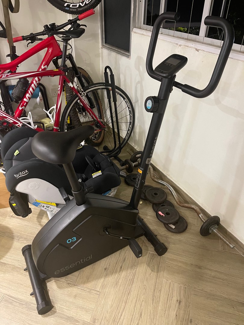 Decathlon Domyos exercise bike, Sports Equipment, Exercise & Fitness ...