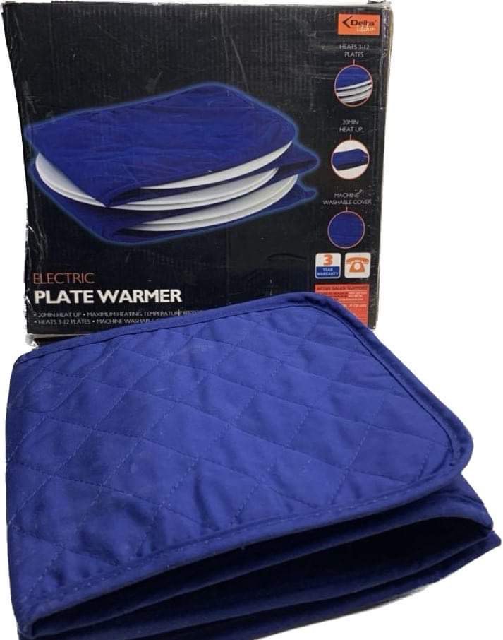 DELTA KITCHEN ELECTRIC Plate Warmer Heats 3-12 Plates Blue 220 volts ...