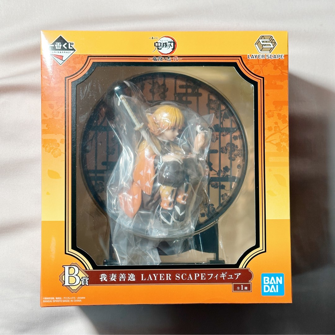 Demon Slayer Zenitsu Layer Scape - B Prize - Ichiban Kuji, Hobbies & Toys, Toys & Games on Carousell