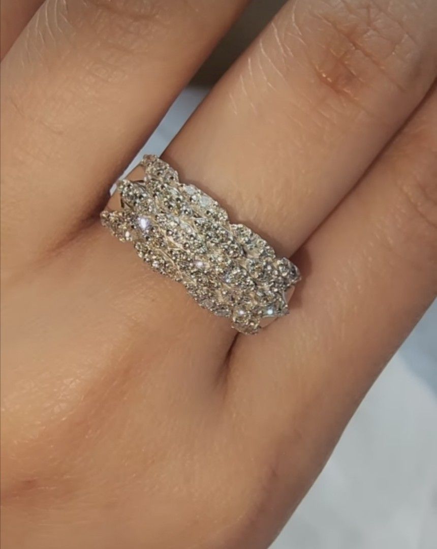 Diamond Statement Ring on Carousell