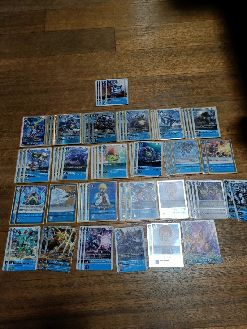 Digimon Blue flare deck, Hobbies & Toys, Toys & Games on Carousell