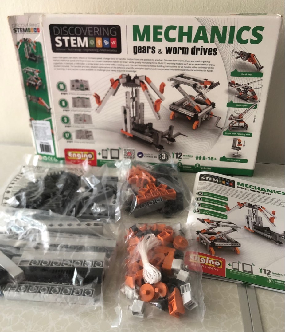 Discovering Stem-Mechanics gears&worm drives, Hobbies & Toys, Toys ...