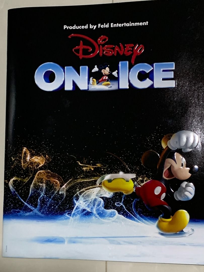 Disney on Ice Programme Booklet, Hobbies & Toys, Books & Magazines ...