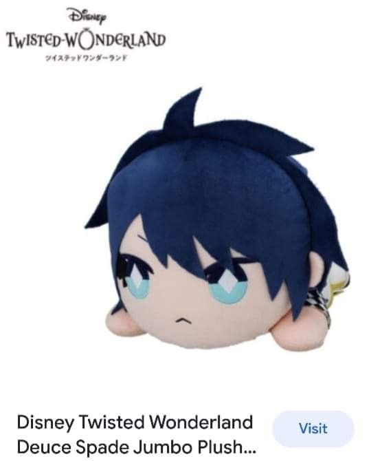 Disney Twisted Wonderland Deuce Spade Nesoberi plush, Hobbies & Toys ...
