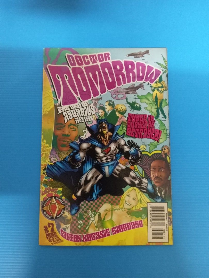 Doctor Tomorrow #7 ( Tom Grindberg - Cover Art ) Valiant/Acclaim Comics ...