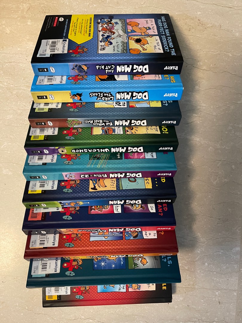 Dog Man full series+, Hobbies & Toys, Books & Magazines, Children's ...