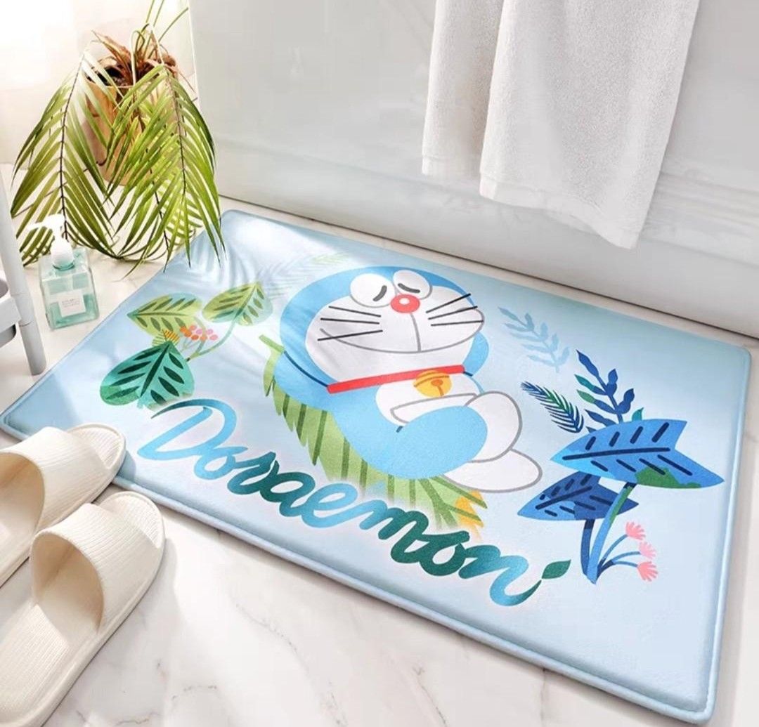 Doraemon Floor Mat, Furniture & Home Living, Home Decor, Carpets, Mats ...