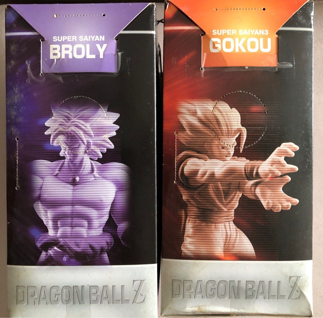 Dragon Ball Z DX Sft Vinyl Figures Super Saipan 3 Godoy / Super Saiyan ...