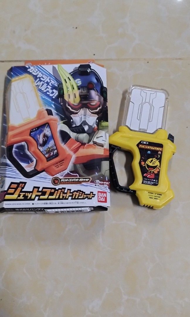DX Jet Combat gashat and sg pac adventure set, Hobbies & Toys, Toys ...