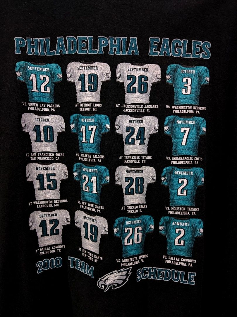 Eagles NFL Reebok, Men's Fashion, Tops & Sets, Tshirts & Polo Shirts on ...