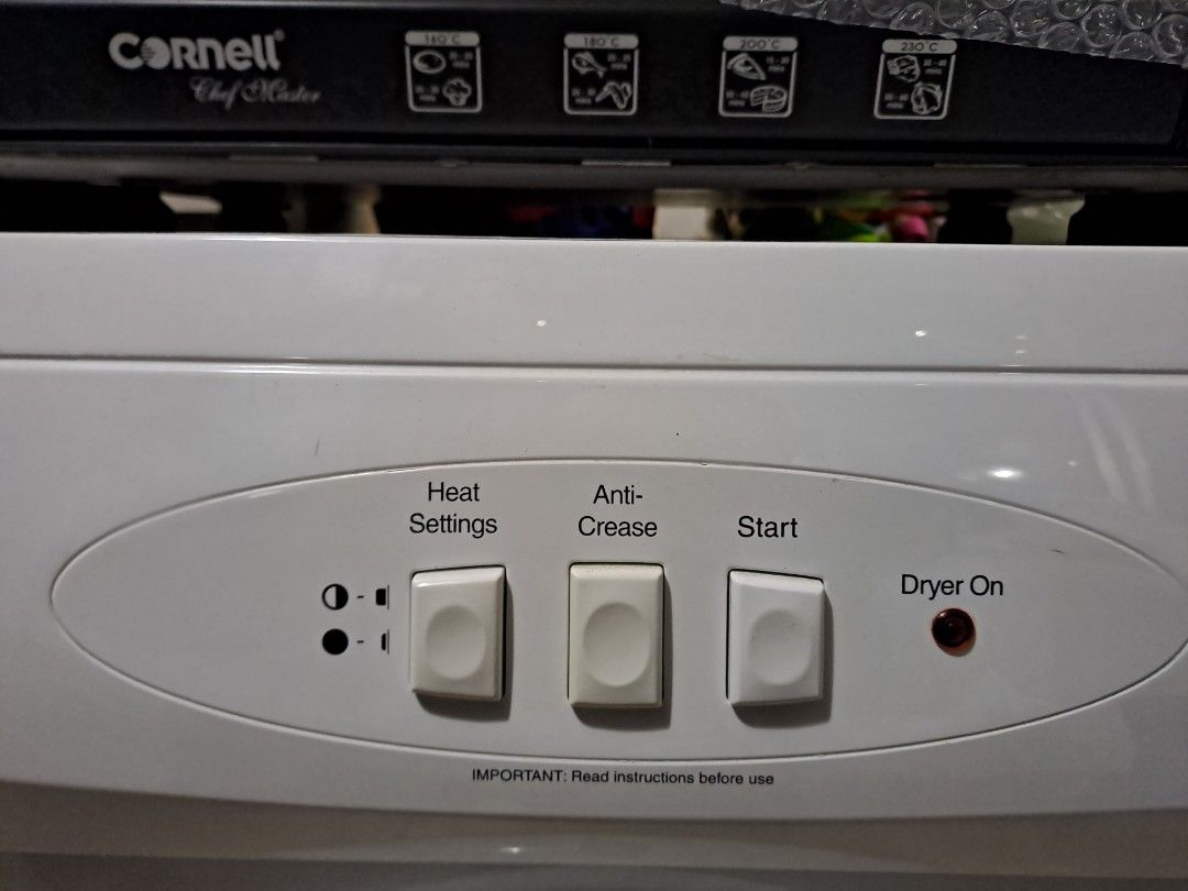 ELBA Dryer 6kg EBD602S, TV & Home Appliances, Washing Machines and ...