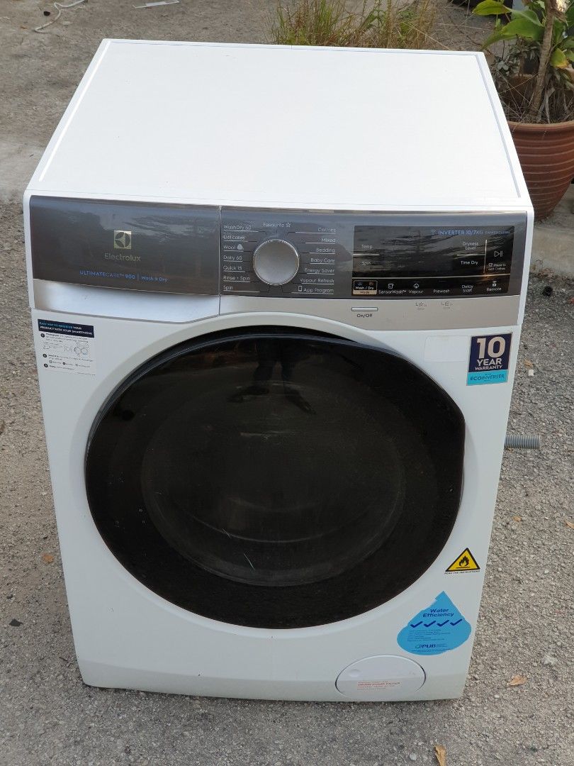 Electrolux 2in1 inverter 10kg wash 7kg dryer for sale, TV & Home ...