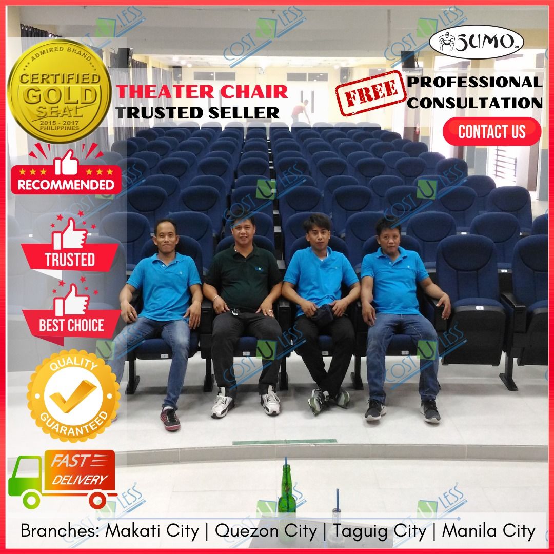 ERGODYNAMIC THEATER CHAIR! Movie Chair, Auditorium Chair, Cinema Chair ...