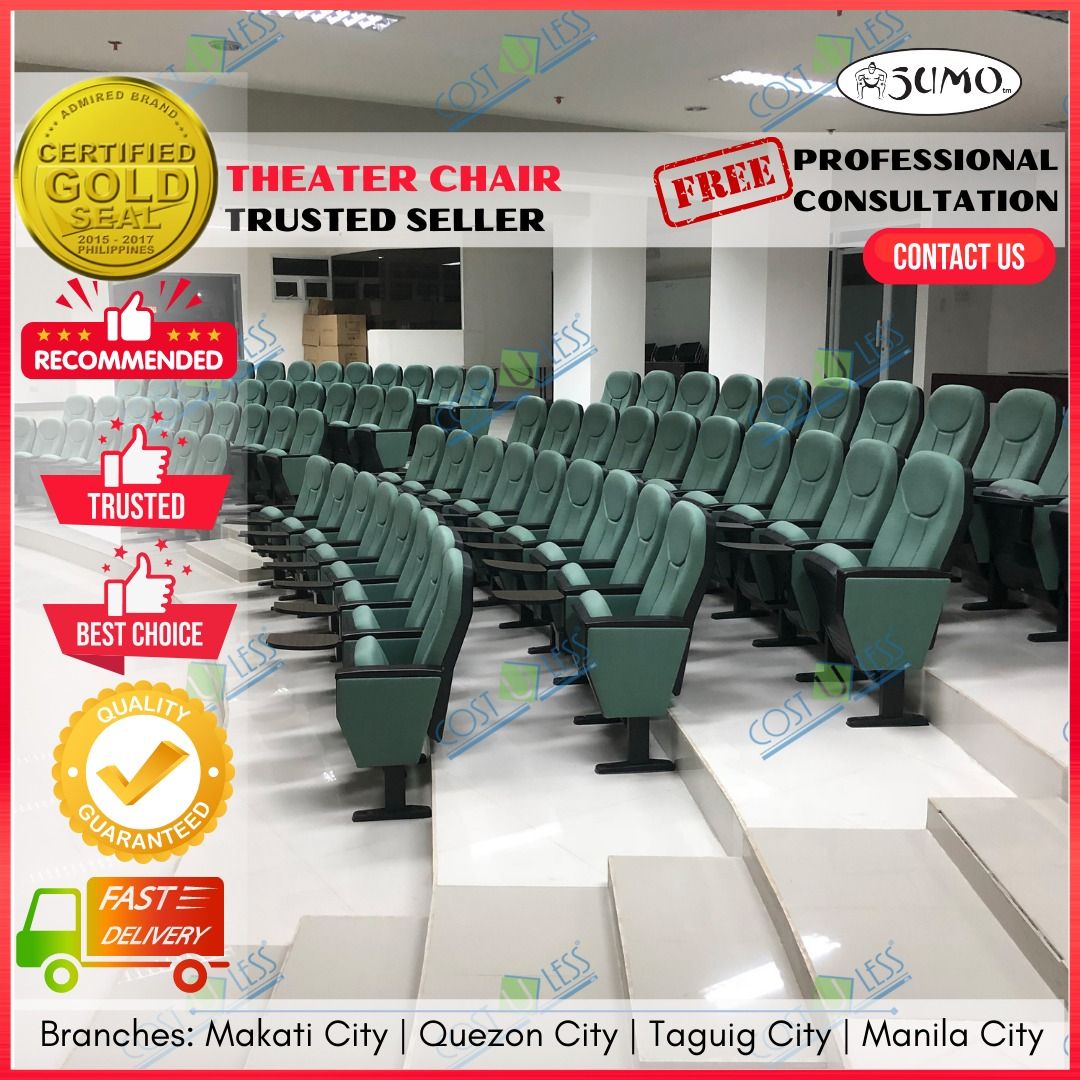 ERGODYNAMIC THEATER CHAIR! Movie Chair, Auditorium Chair, Cinema Chair ...