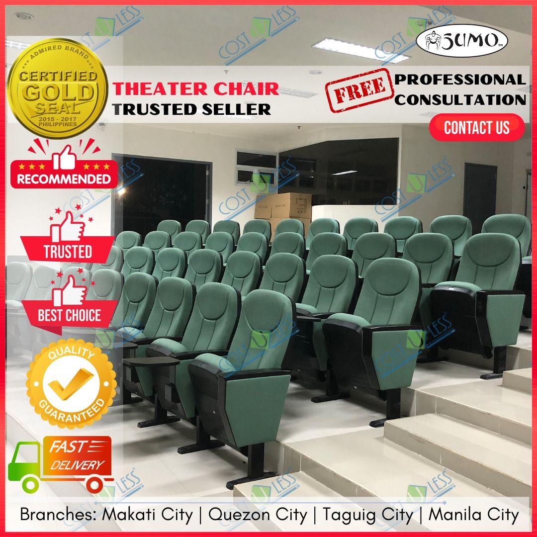 ERGODYNAMIC THEATER CHAIR! Movie Chair, Auditorium Chair, Cinema Chair ...