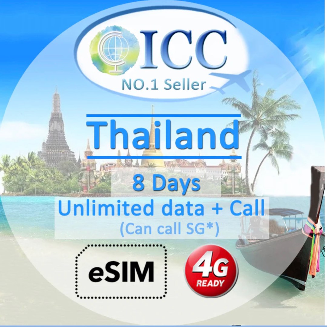 E-sim Thailand, Tickets & Vouchers, Vouchers on Carousell