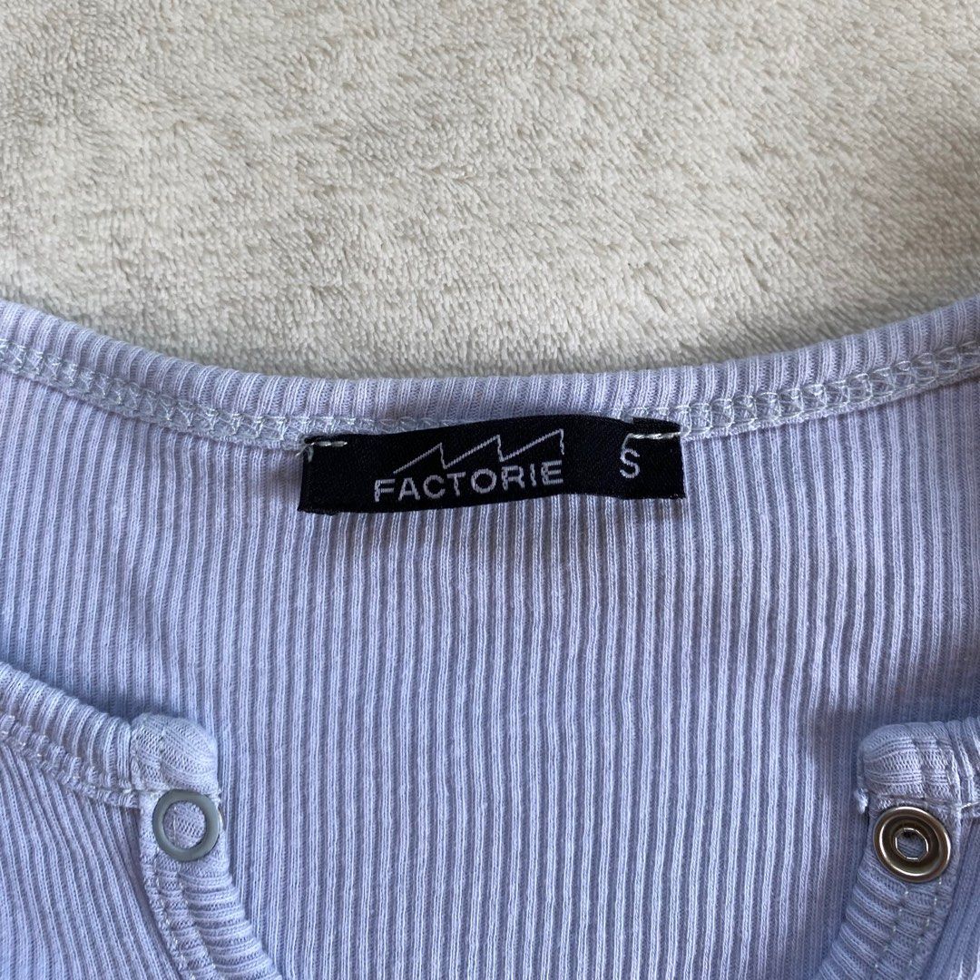 Factorie Buttondown Knitted, Women's Fashion, Tops, Shirts on Carousell