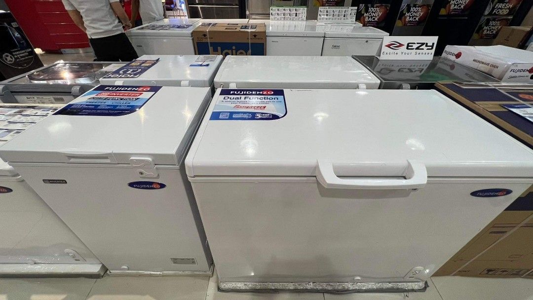 Fujidenzo inverter chest freezer, TV & Home Appliances, Kitchen ...