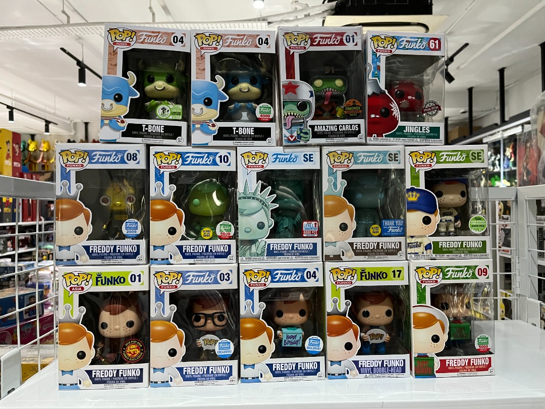 05 Funko Pop! Freddy zodiac signs royal family ali michael jordan gpk ...